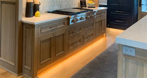 Enhancing Your Kitchen And Bathroom With Led Toe Kick Lighting Aspectled