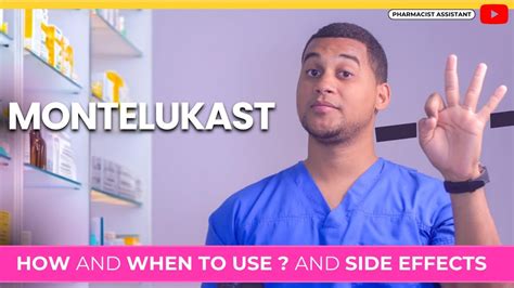 Montelukast How To Use It And 3 Common Side Effects Youtube