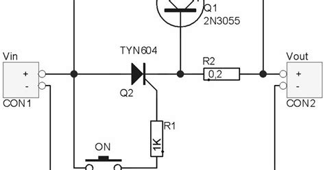 Inilah Rangkaian Electronic Fuse Yang Dapat Mengamankan Power Supply Daya Listrik Blog