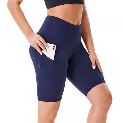 Women Pocket Biker Shorts Welfeel