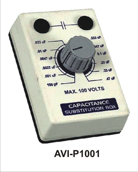 Capacitance Substitution Box Labtechindia