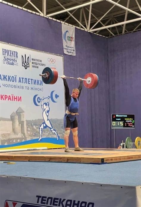 Волинські важкоатлети вибороли чотири медалі на чемпіонаті України