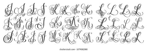 Fancy Cursive Script Font