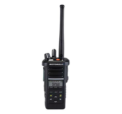 Motorola Apx4000 Series Limited Keypad Portable Radio Westcan Advanced Communications Solutions