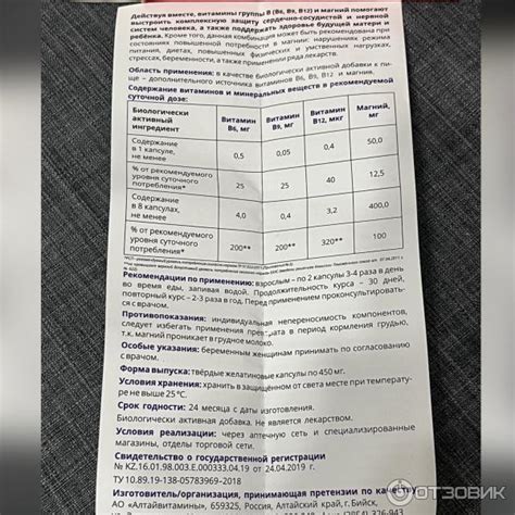 Отзыв о БАД Алтайвитамины Ангиовит Магний При повышенных нагрузках для ребенка
