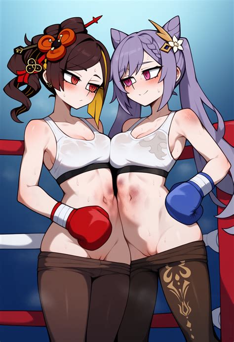 Rule 34 Ai Generated Catfight Chiori Genshin Impact Exposed Pussy