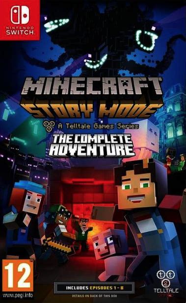 Minecraft Story Mode Complete Adventure Switch Universo Funko Planeta De Cómicsmangas