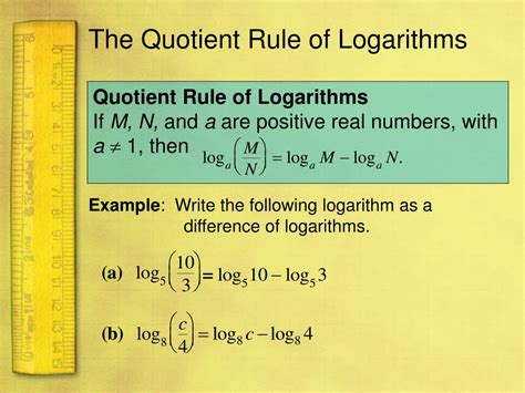 Ppt Properties Of Logarithms Powerpoint Presentation Free Download Id 1836424