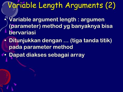 PPT OOP Java PowerPoint Presentation Free Download ID