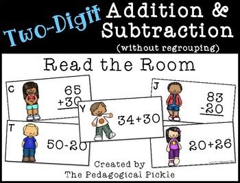 Adding And Subtracting Tens Read The Room By The Pedagogical Pickle