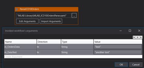 Argument Assignment From Flowchart To Workflow Help Uipath Community Forum