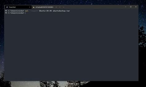 How To Import A Windows Subsystem For Linux Wsl Distribution From A Tar File Windows Central