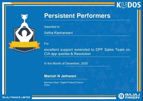 Astha Kesarwani On Linkedin Bajajfinserv Gratitude Success