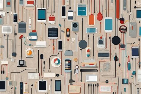 Premium Photo Cloud Computing Concept On Different Electronic Devices