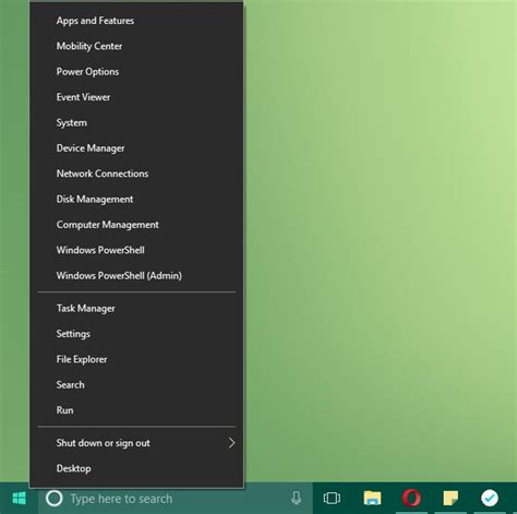 Windows Winx Menu Edit All The Ways To Customize The Winx Menu In