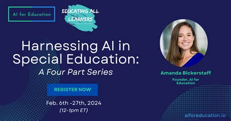 Harnessing Ai In Special Education A Four Part Series — Ai For Education
