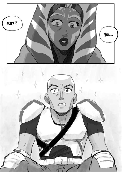 Captain Rex Ahsoka Tano Melty Thatfunkyopossum Luoiae