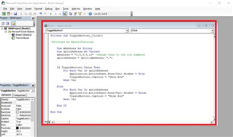 How To Show Or Hide Multiple Rows In Excel Using A Button Hubpages