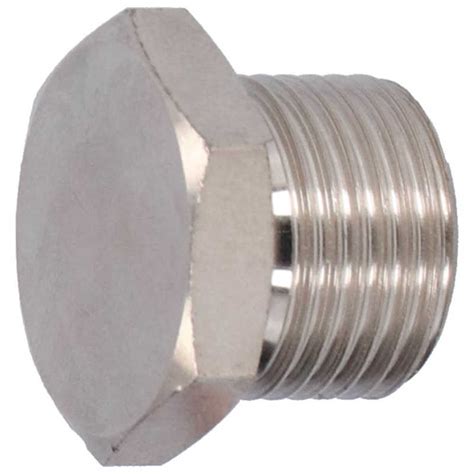 O2 Oxygen Sensor Hex Plug Iron Electroplated Nicke Grandado