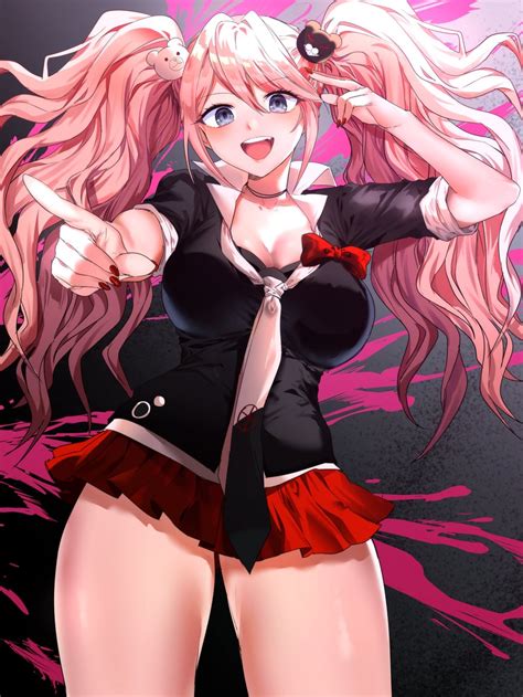 Enoshima Junko Danganronpa And More Drawn By Suju Danbooru
