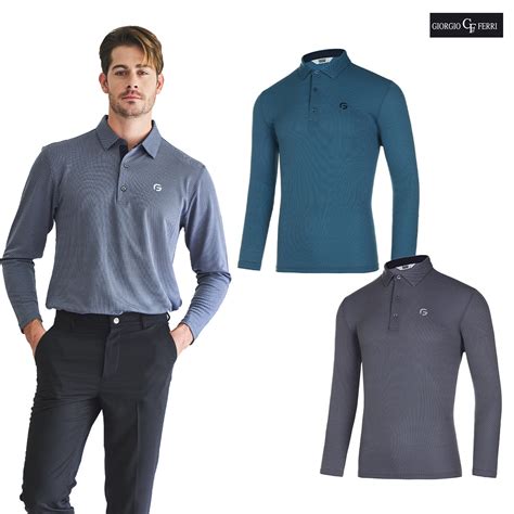 핫딜 조르지오페리 골프 남성 자카드 긴팔 카라셔츠 D 딜팡 골프용품 전문쇼핑몰