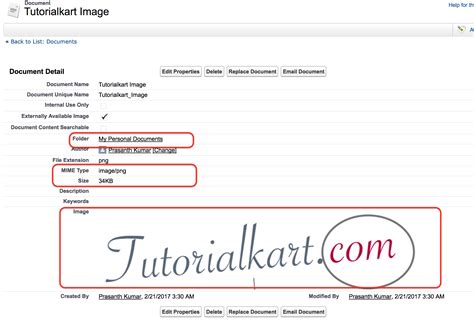 Salesforce Documents Tab Inserting Logo Salesforce Tutorials
