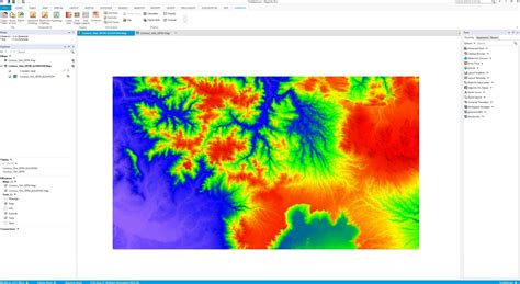 how to create triangulation surface grid from contour layer in mapinfo