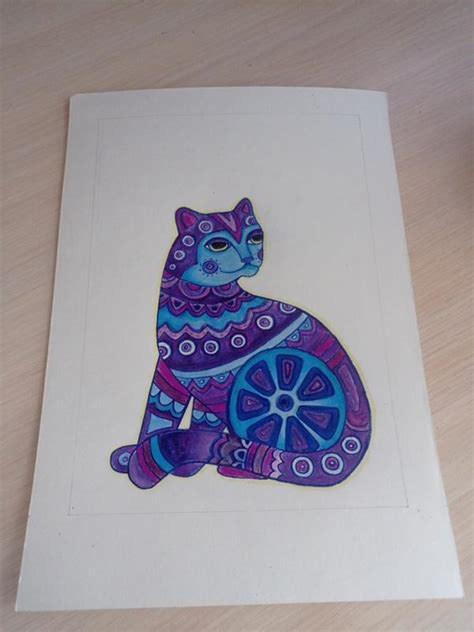 Картина кіт — ціна 10 грн у каталозі Картини Купити товари для дому та побуту за доступною