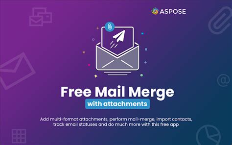 Aspose Mail Merge Google Workspace Marketplace