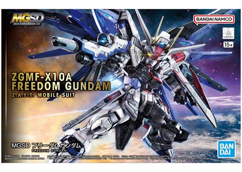 Bandai Namco Gundam 1100 Mgsd Zgmf X10a Freedom Gundam Model Kit
