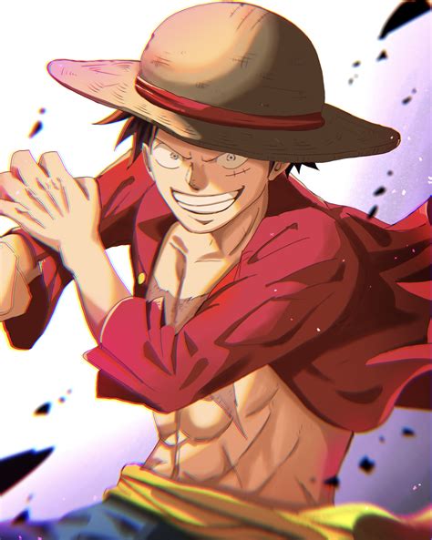 Monkey D Luffy One Piece Drawn By Suzu Suzuran Piece Danbooru
