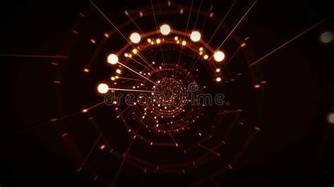 Abstract Hi Tech Futuristic Plexus Design Loop Stock Footage Video Of Blur Animation 202943626