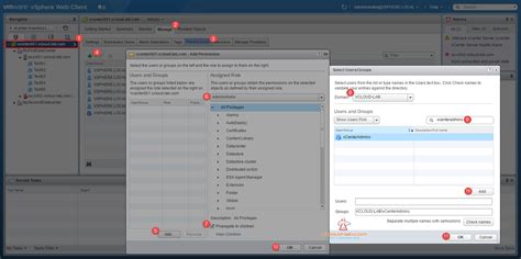 adding and configuring vmware vsphere vcenter sso active directory as