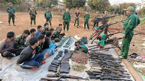 Rcss ၁၉၈ တပ်မဟာမှူး၊ တပ်ဖွဲ့ဝင်များနှင့် လက်နက်ခဲယမ်းများ ဖမ်းဆီးရမိဟု Sspp ပြော