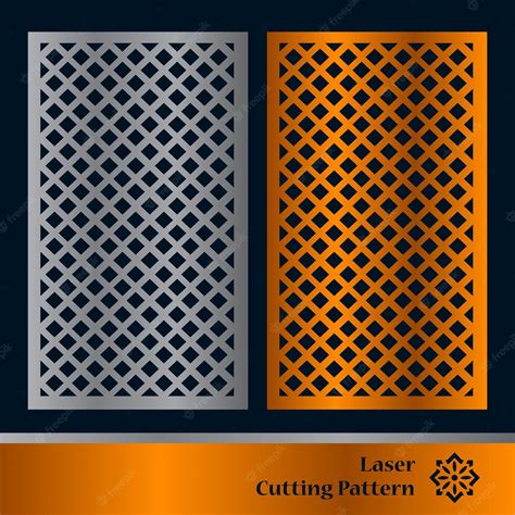 Premium Vector Laser And Cnc Cutting Panels Template
