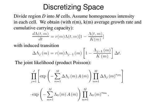 Ppt Space Time Modelling Using Differential Equations Powerpoint Presentation Id 5705166