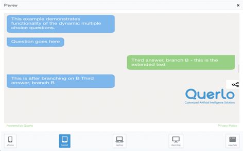 making a dynamic multiple choice question querlo magazine and