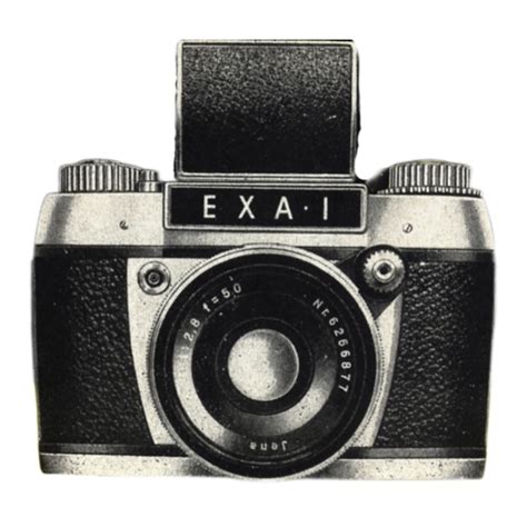 Exakta Exa 1 Film Slr Camera Manuals
