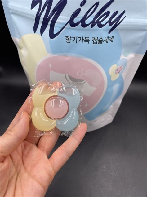 향도 좋고 간편한 욕실의 여왕 캡슐세탁세제 네이버 블로그