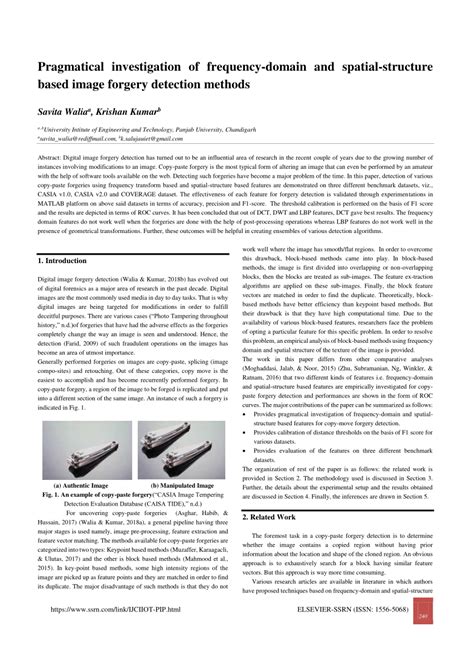 Pdf Pragmatical Investigation Of Frequency Domain And Spatial