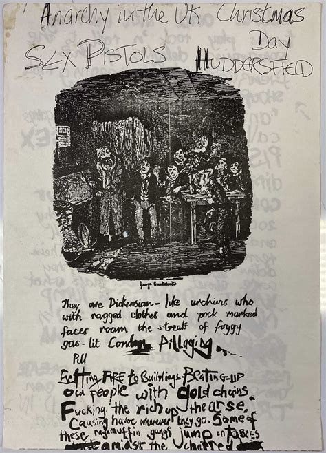 Lot 340 Sex Pistols Huddersfield Christmas Day 1977