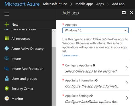 Deploy Office 365 With Microsoft Intune To Mdm Enrolled Devices