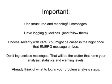 Graylog2 Use Cases For Distributed Web Applications Odp Web