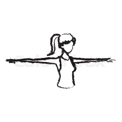 Croquis Encajar Ejecutar Vector De Archivo Colourbox