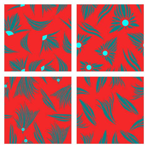 Assembly Of Patterns In Bright Style Vector Eps Ai Uidownload