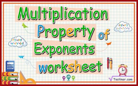 Multiplication Property Of Exponents Worksheets Worksheets Library