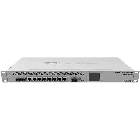 Mikro Tik 1u Rackmount Combo Port Router Ccr1009 7g 1c Pc Ccr1009 7g 1c