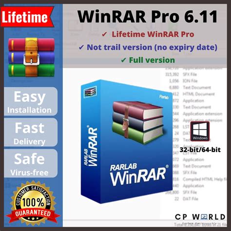 𝗟𝗜𝗙𝗘𝗧𝗜𝗠𝗘 𝗟𝗜𝗖𝗘𝗡𝗦𝗘 Winrar Pro 2025 Windows Extractor Rar And Zip