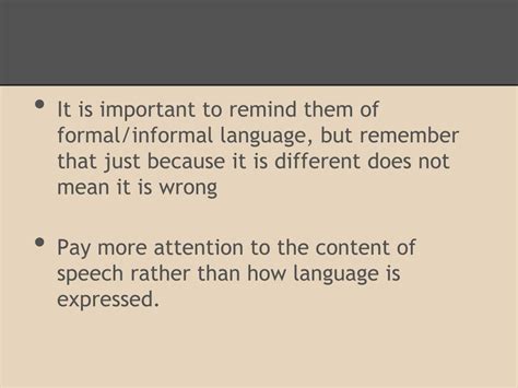 Ppt Descriptive Vs Prescriptive Language Instruction Powerpoint