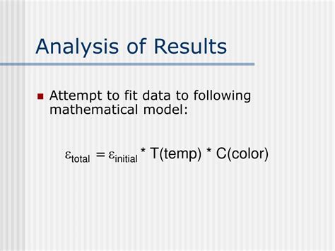 Ppt High Temperature Emissivity Measurement Powerpoint Presentation